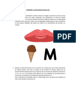 CUADERNO DISCRIMINACIÓN AUDITIVA (Fonemas D-R) | PDF | Fonología | Cognición