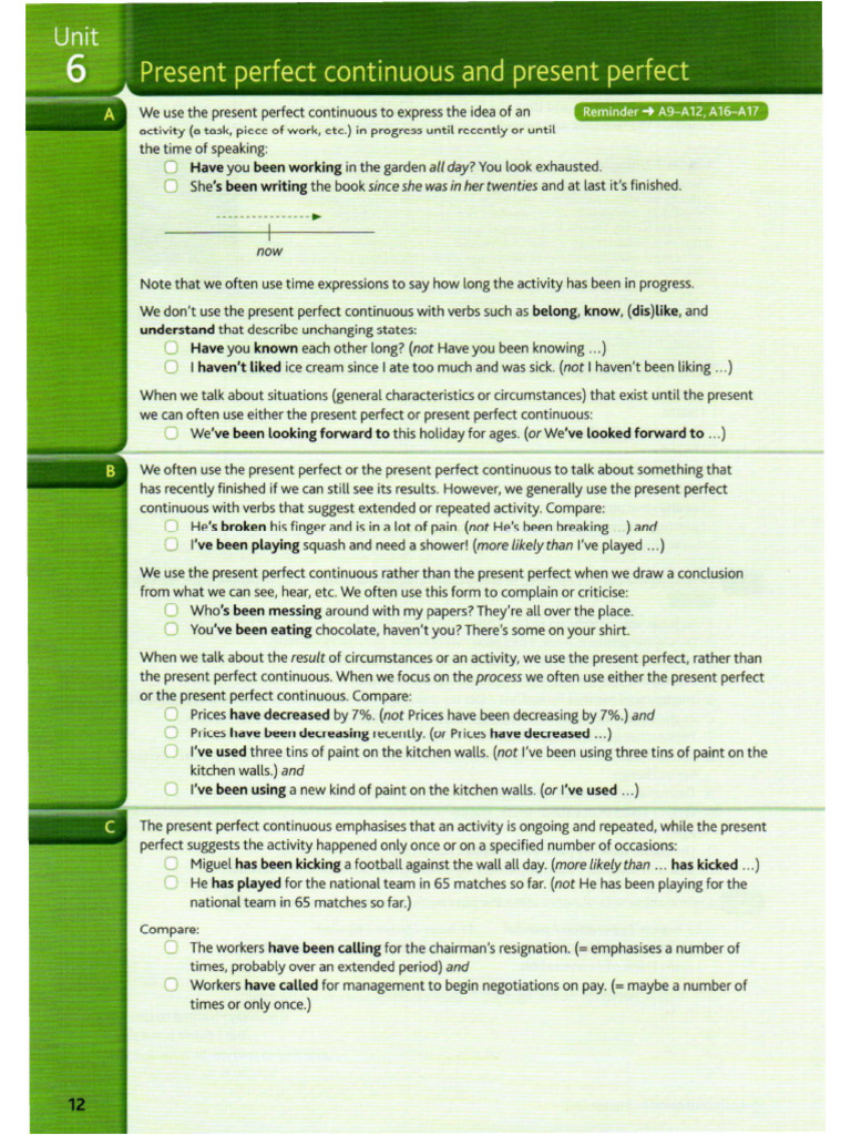 7_Present perfect Cont_Present perfect simple | PDF