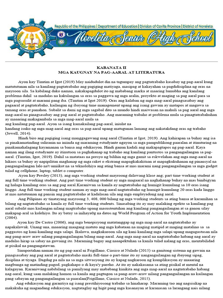 Pananaliksik - KABANATA II | PDF