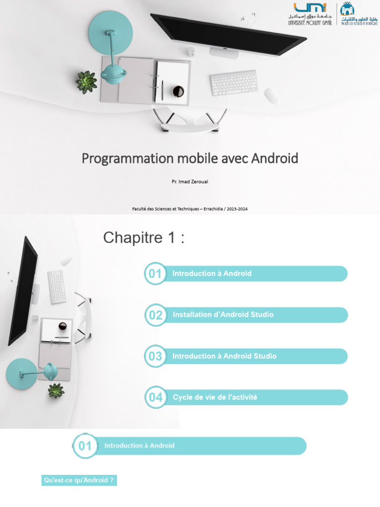 Cycle de vie d'une activité Android | PDF | Android (Système d'exploitation) | Java (Langage de ...
