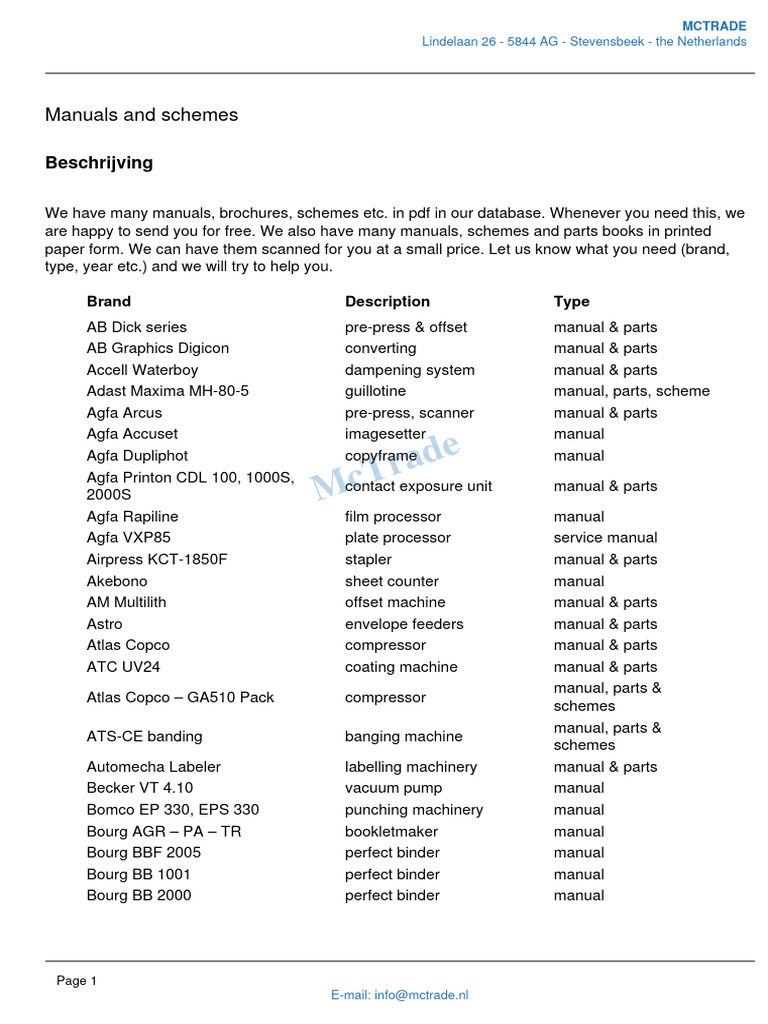 Manuals and Schemes | PDF