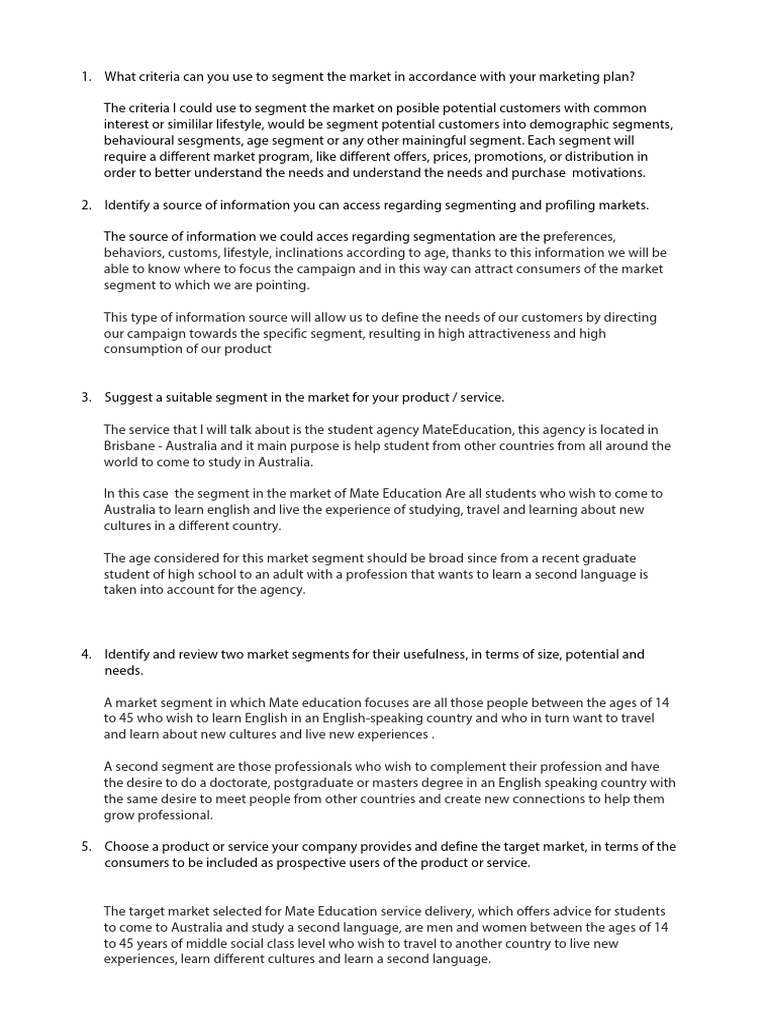 Assessment 1 APC Marketing | PDF