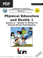Physical Education 11: Quarter 1 - Module 2: My Fitness Program | PDF ...