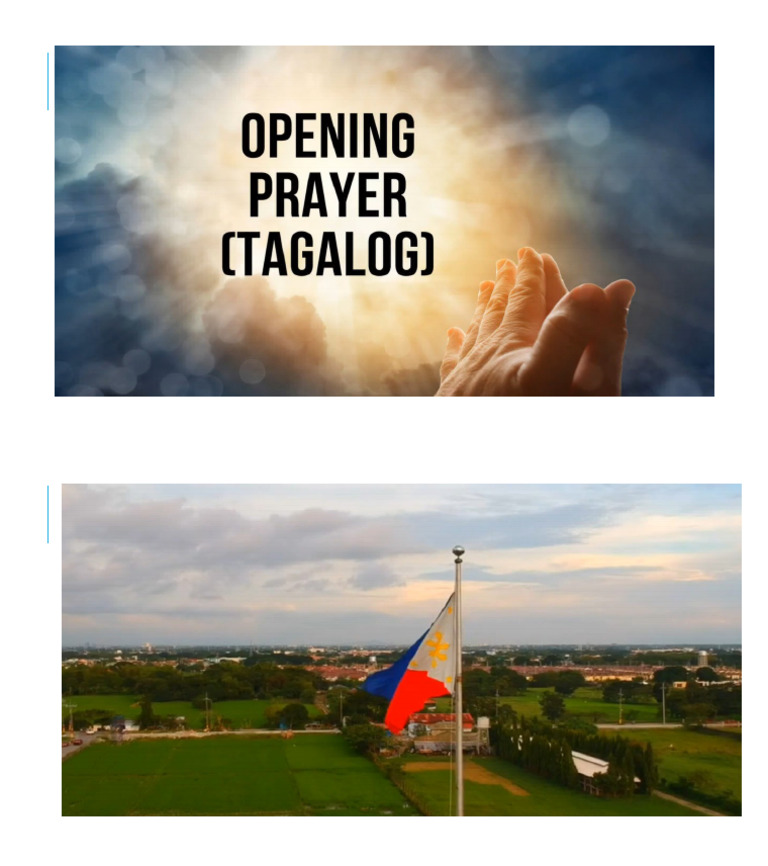 Opening Prayer Nationalistic Song | PDF