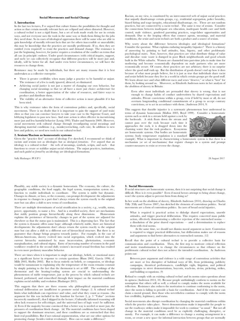 Haslanger PUCP 3 Social Movements Social Change | PDF | Epistemology ...