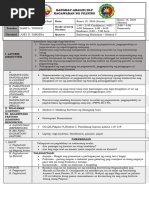 Masusing Banghay Aralin Sa Filipino 9 Parabula NG Banga | PDF