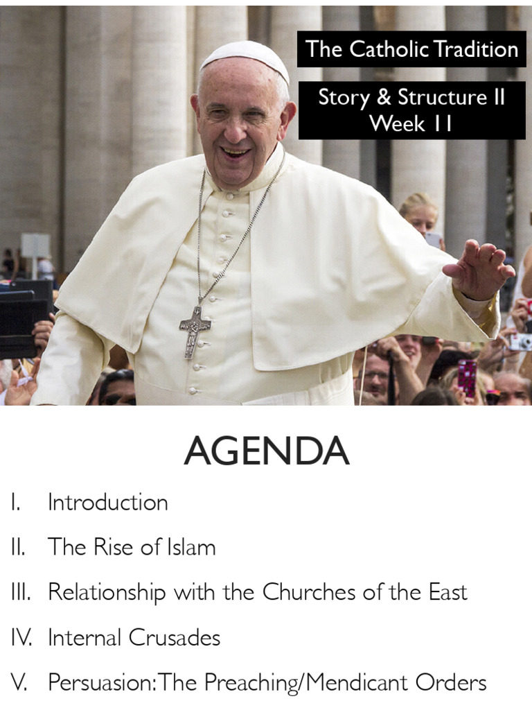 Lec 11 Catholic Tradition - Structure Story II 2023 | PDF | Catholic ...