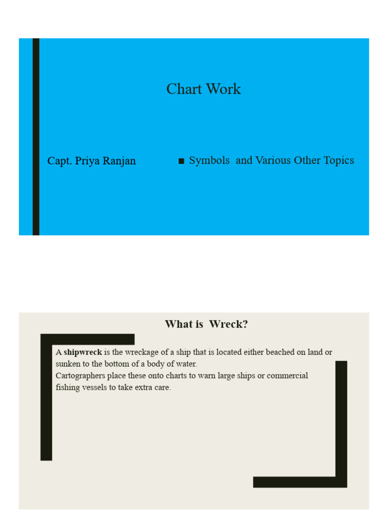 2.0 Chart Symbol | PDF | Shipwrecks | Sea