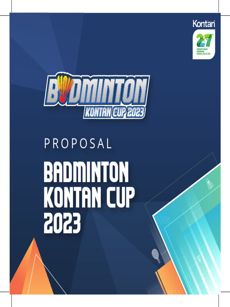 Proposal+Badminton+2023 Cetak | PDF | Pengelolaan Keuangan & Uang | Seni
