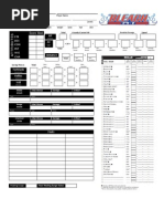 Naruto 5e Character Sheets | PDF | Teaching Methods & Materials | Computers