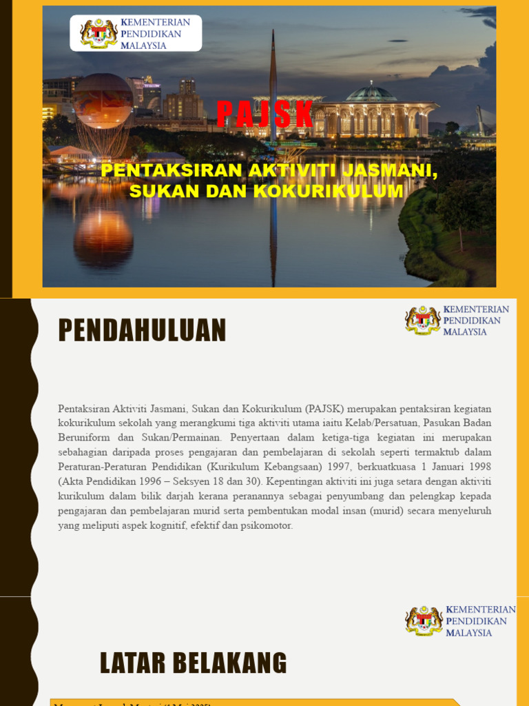Taklimat Pajsk 2020 | PDF