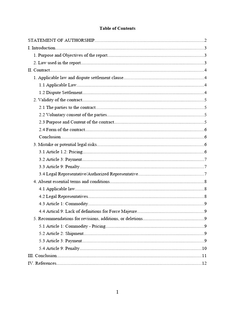 Pham Thu Nguyet - Final Submission - ML32 | PDF | Arbitration | Breach Of Contract