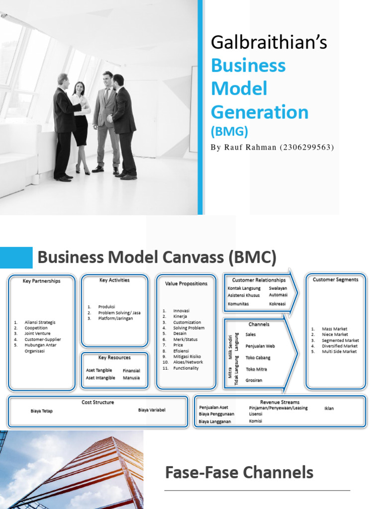 Generasi Model Bisnis Galbraithian | PDF | Bisnis