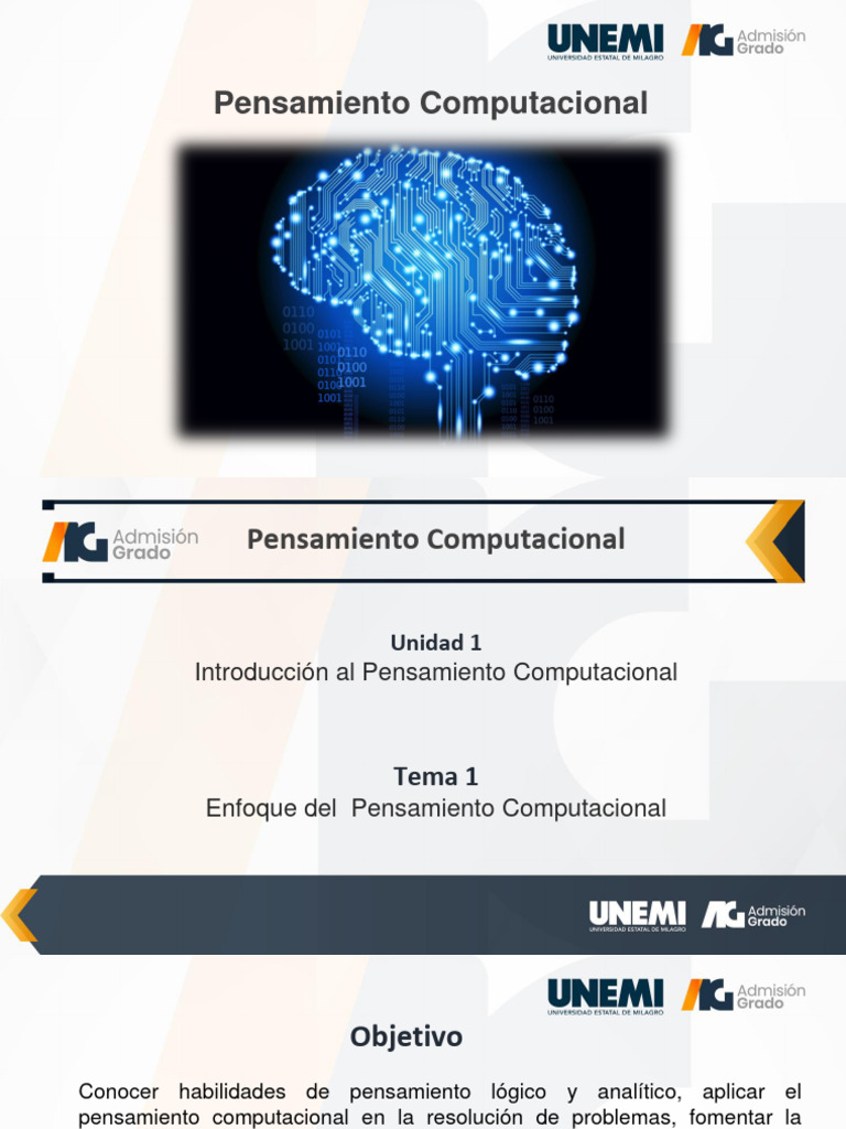 Pensamientos Computacional Cerebro | PDF | Inteligencia artificial ...