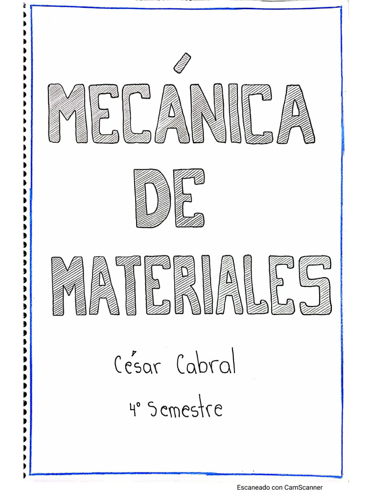 Mecánica de Materiales - Ejercicios | PDF