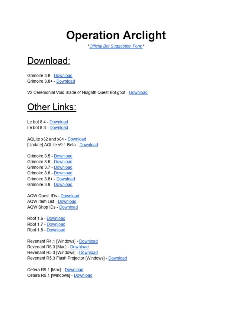 Aqw Ceremonial Void Blade of Nulgath Bot (Void Knight Sword Quest Bot ...