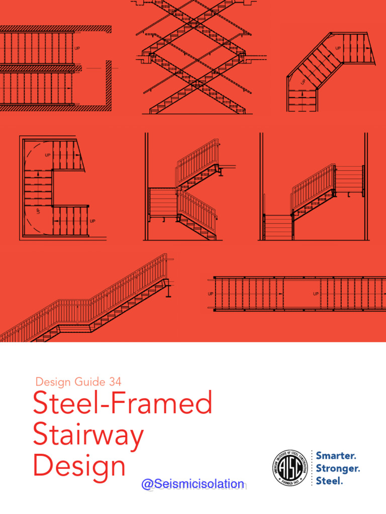 AISC Design Guide 34 - Steel-Framed Stairway Design | PDF | Stairs ...