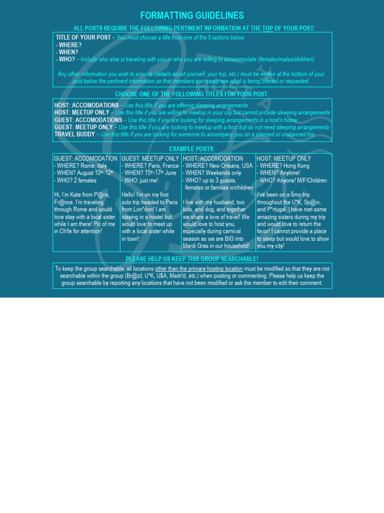 Formatting Guidelines PDF | PDF