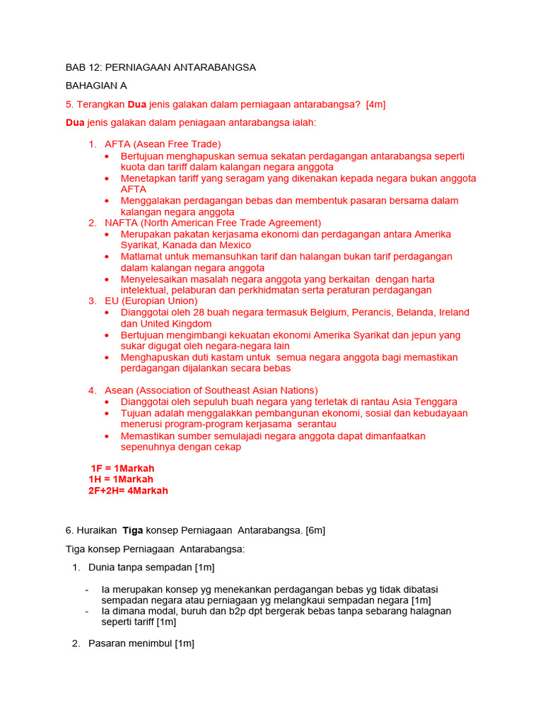 Soalan & Skema Trial Sem 3 - PAB | PDF