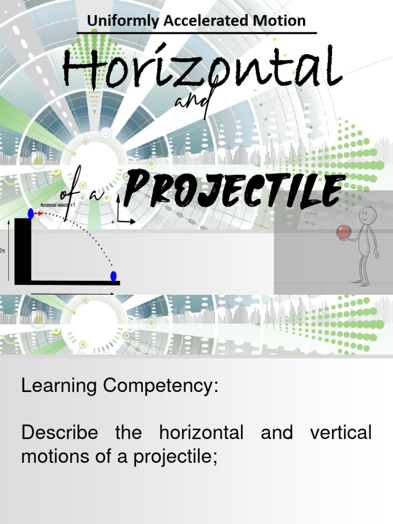 Q4-WEEK 1-Projectile Motion (Part 1) | PDF | Acceleration | Projectiles