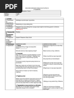 Detailed Lesson Plan - Paggamit NG Pandiwa | PDF