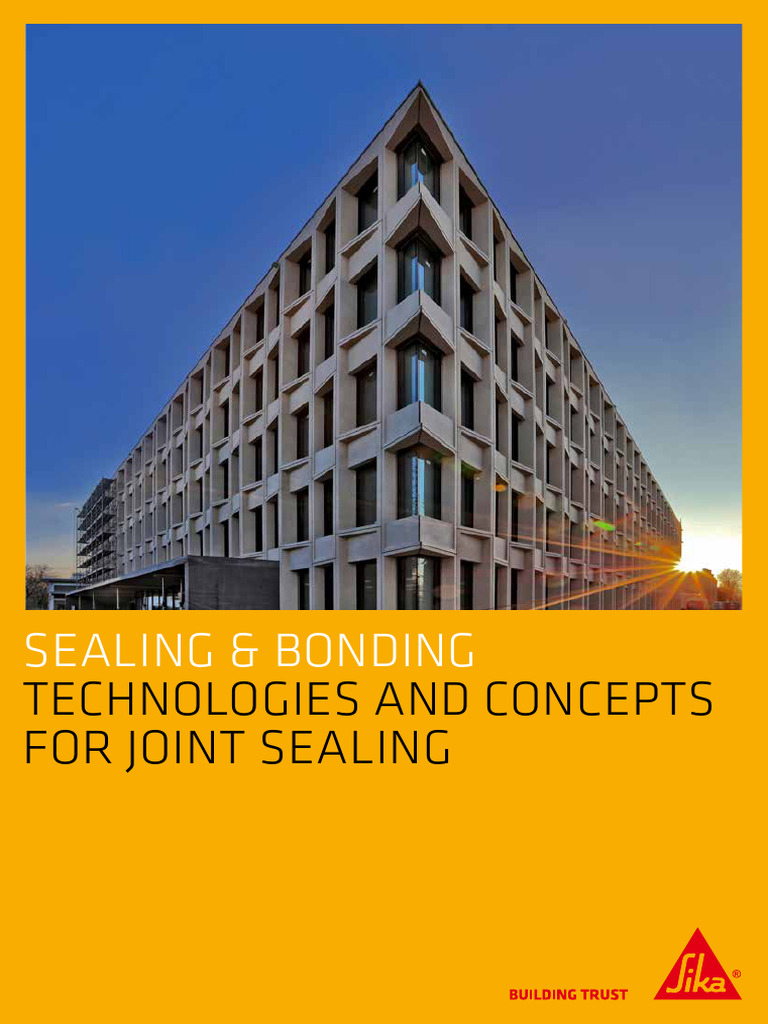 Glo Joint Sealing Technology and Concepts | PDF | Concrete ...