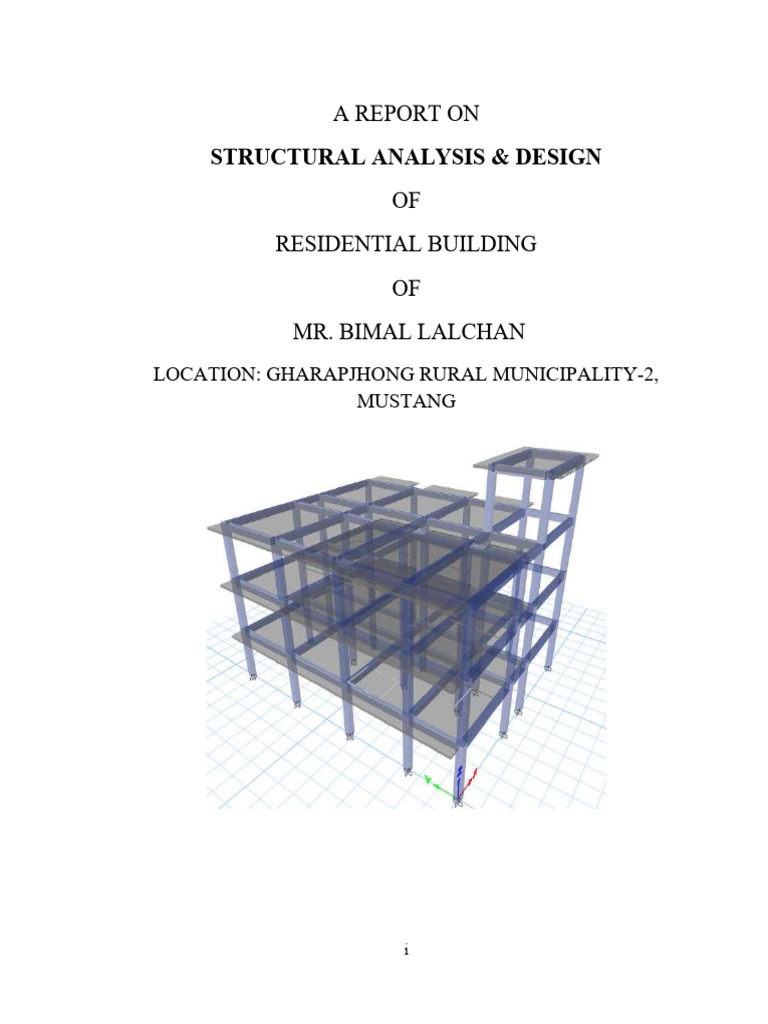 Bimal Lachan Structural Report | PDF