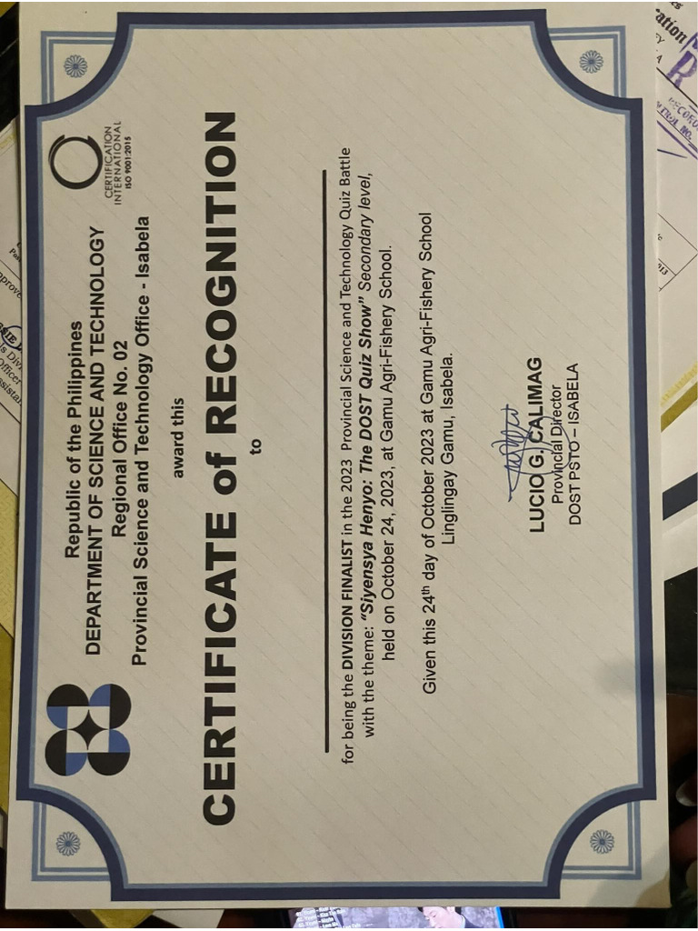 Commendation 1 | PDF