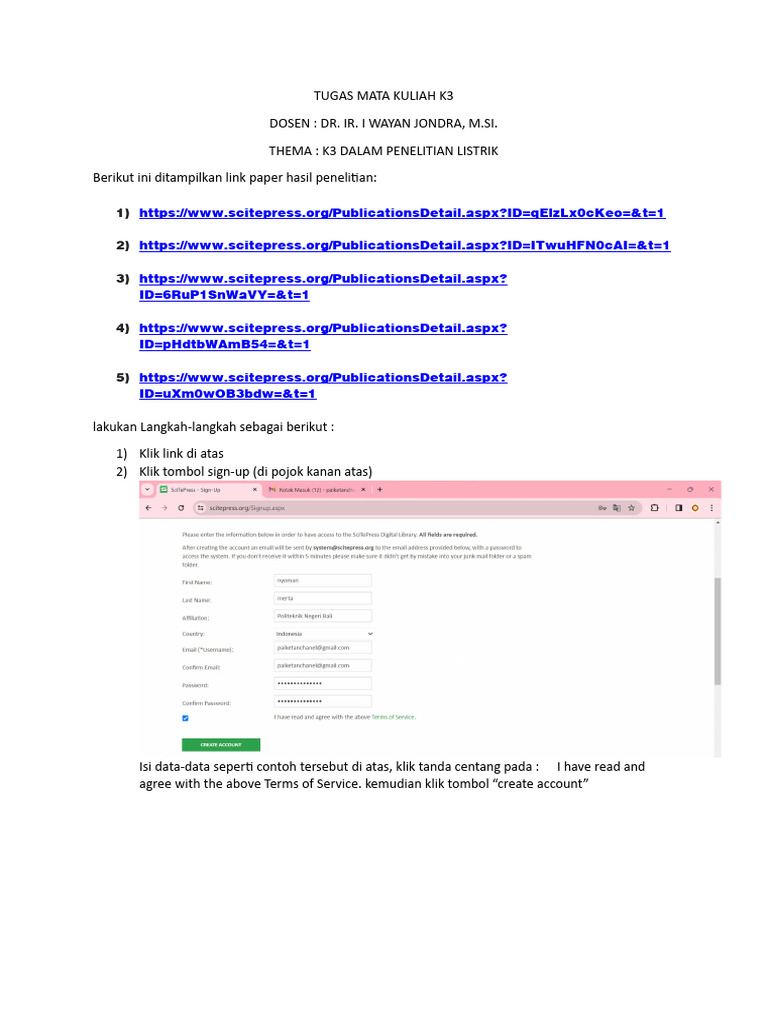 Tugas Mata Kuliah k3 11 Jan 2024 | PDF