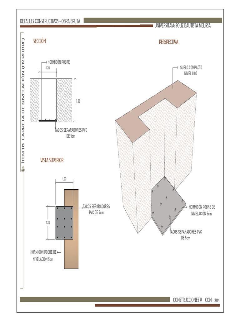 Detalle Constructivo