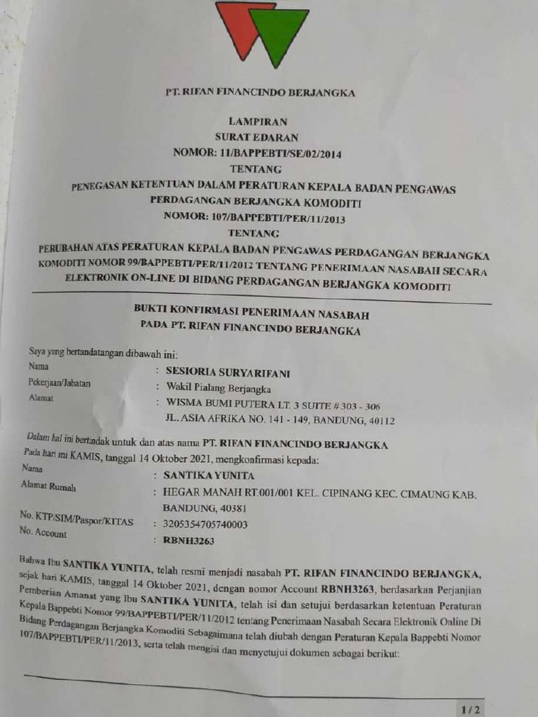 SE11 Santika Yunita RFB | PDF