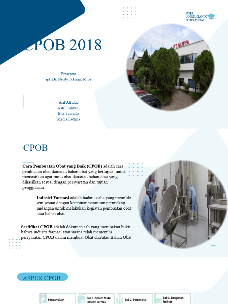 Cpob 2018 | PDF