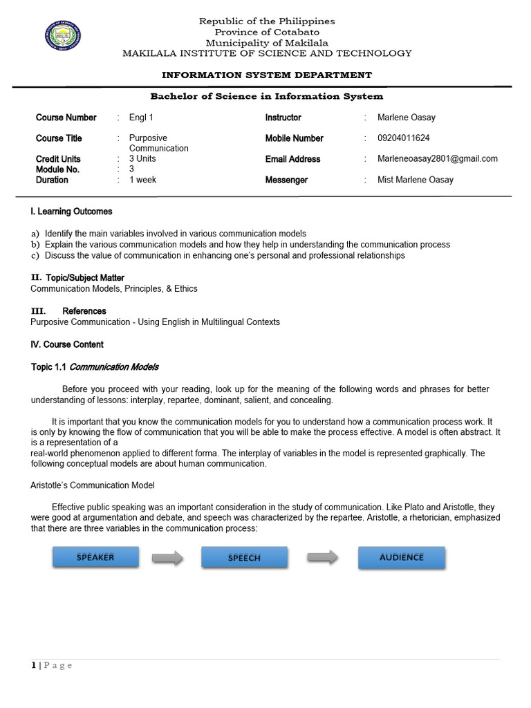 Communication Models Explained | PDF | Communication | Human Communication