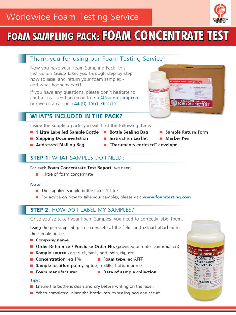 Instructions Concentrate | PDF | Envelope