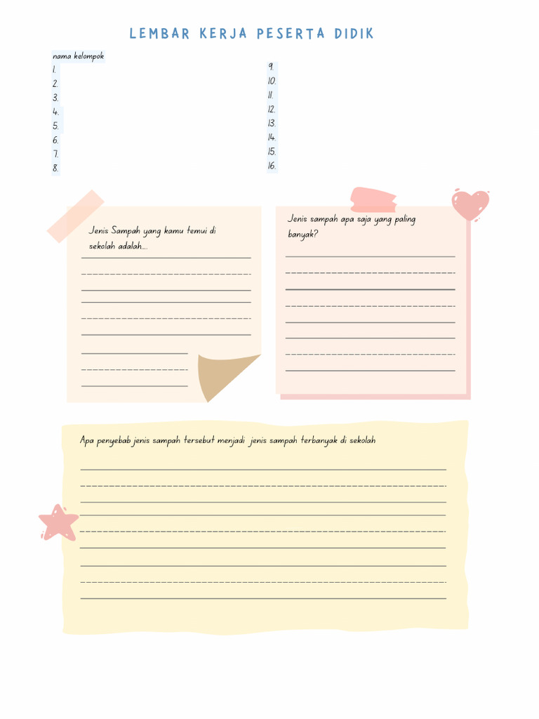 LKPD DAY-2 Jenis Sampah | PDF LKPD DAY-2 Jenis Sampah | PDF