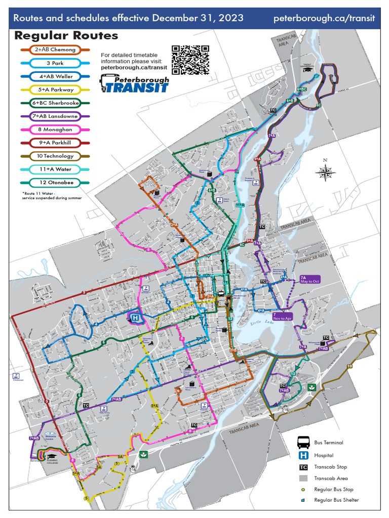 RegularRoutes Transit Map | PDF
