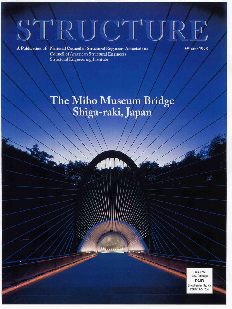 Miho Museum - Structure Mag 1998 | PDF