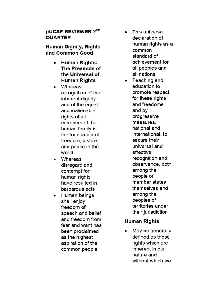 Ucsp 2ND Quarter Reviewer | PDF | Kinship | Marriage