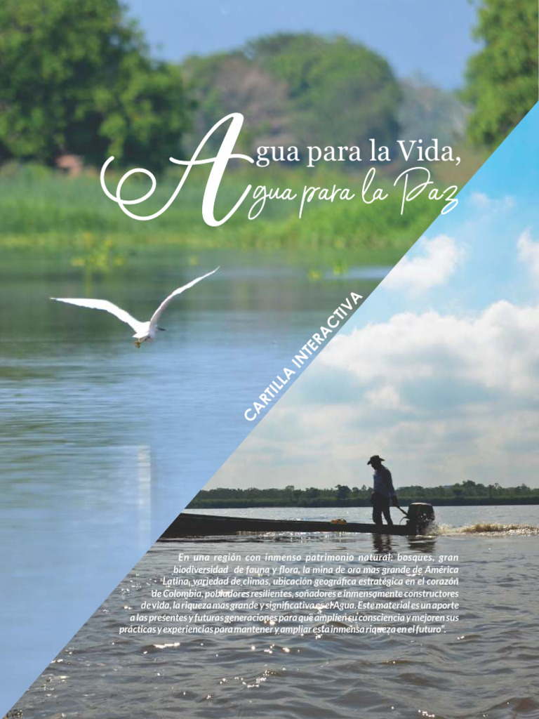 Cartilla Agua para La Vida, Agua para La Paz | PDF