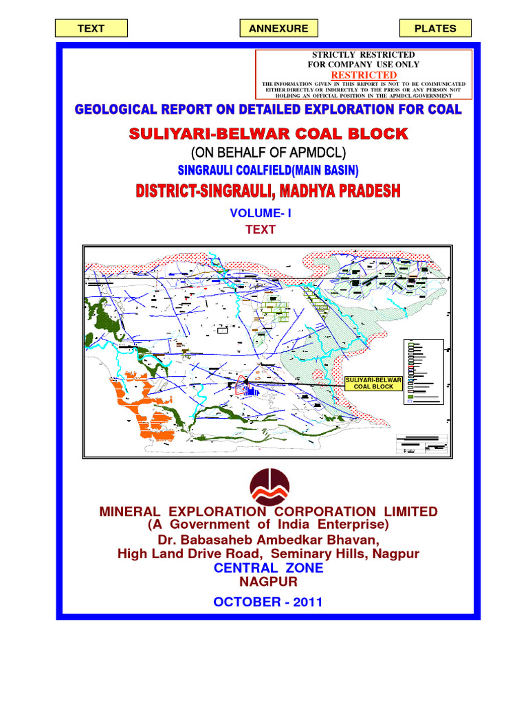 MDO-Geological Report | Download Free PDF | Fault (Geology) | Shale