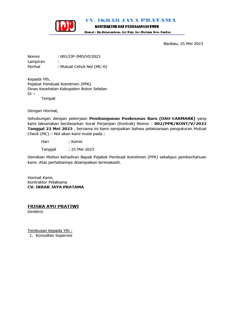Permohonan MC 0 | PDF