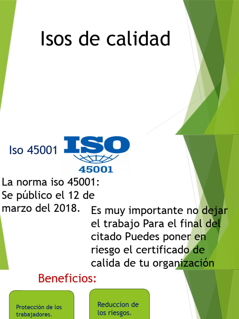 Isos de Calidad | PDF