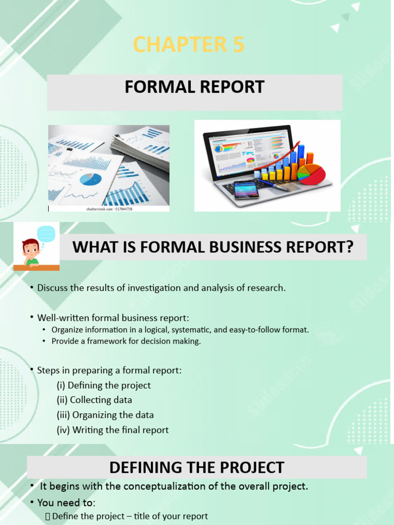Ch.5 - Formal Report | PDF | World Wide Web | Internet & Web