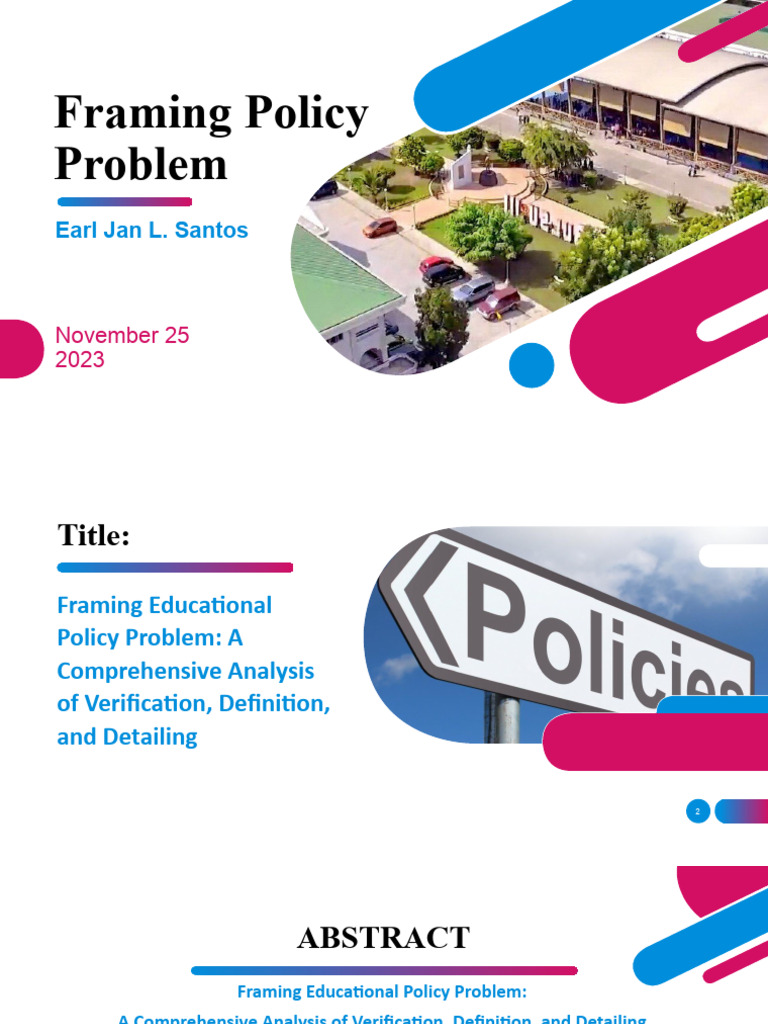 Framing Policy Problem | PDF | Policy | Framing (Social Sciences)