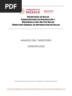 Instructivo de Llenado de La Tarjeta de Control de Embarazo, Puerperio ...