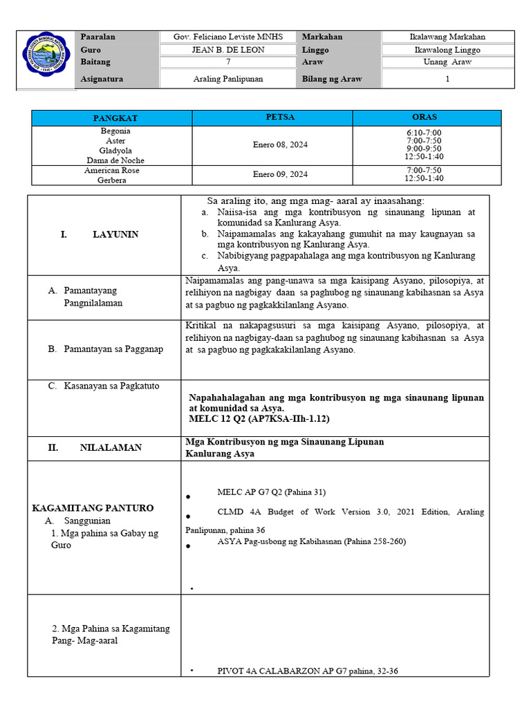 Q2 - WEEK8-day1-JEAN Final | PDF