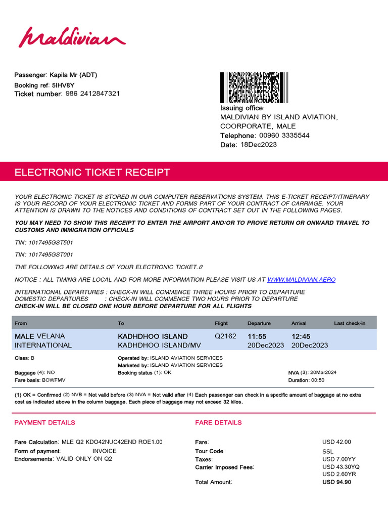 Kapila - RO Plant Technician - Ticket - 20.12.202 | PDF