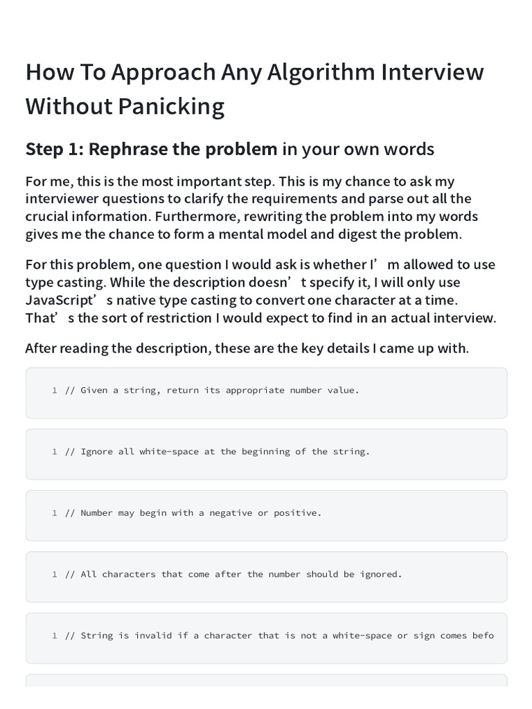 Kenny-230720-How To Approach Any Algorithm Interview Without Panicking ...