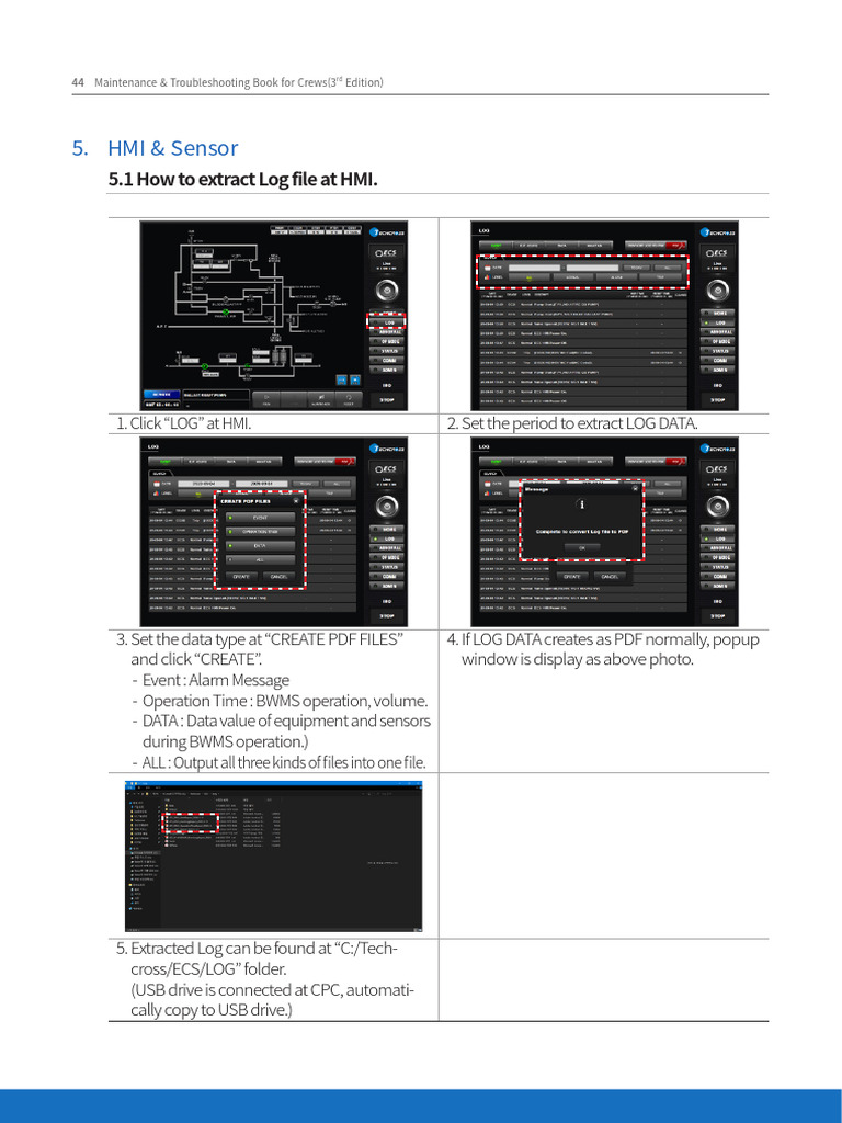 (V2 - V3) How To Extract Log File From The HMI | PDF | Computers | Technology & Engineering