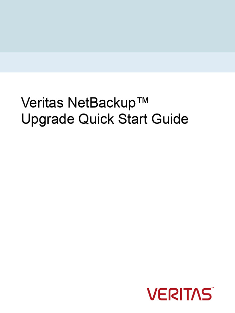 NetBackup812 QuickStart Guide | PDF | Microsoft Windows | World Wide Web